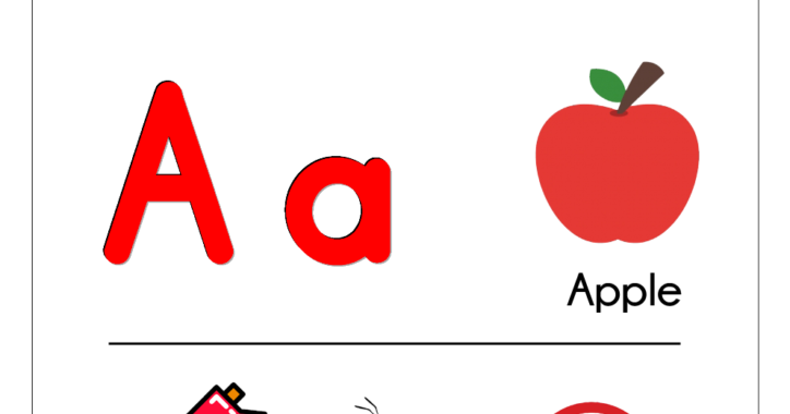 Things that start with A, B, C To X, Y, Z Alphabets Printable Worksheet ...