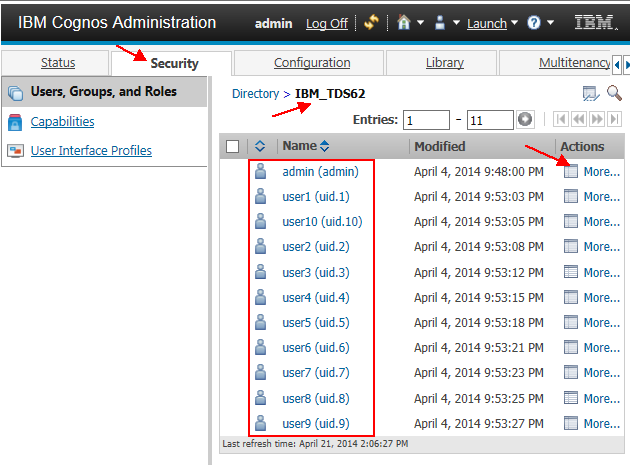 Business Analytics: Integrating Tivoli Directory Server (TDS) with IBM ...