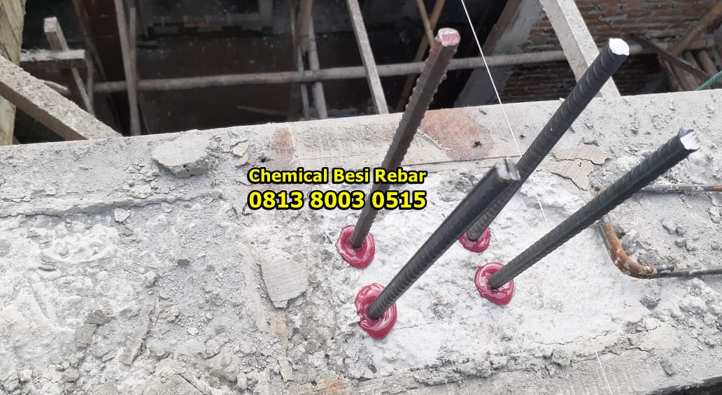 Kedalaman Pemasangan Besi Rebar Menggunakan Chemical | Chemical Anchor ...