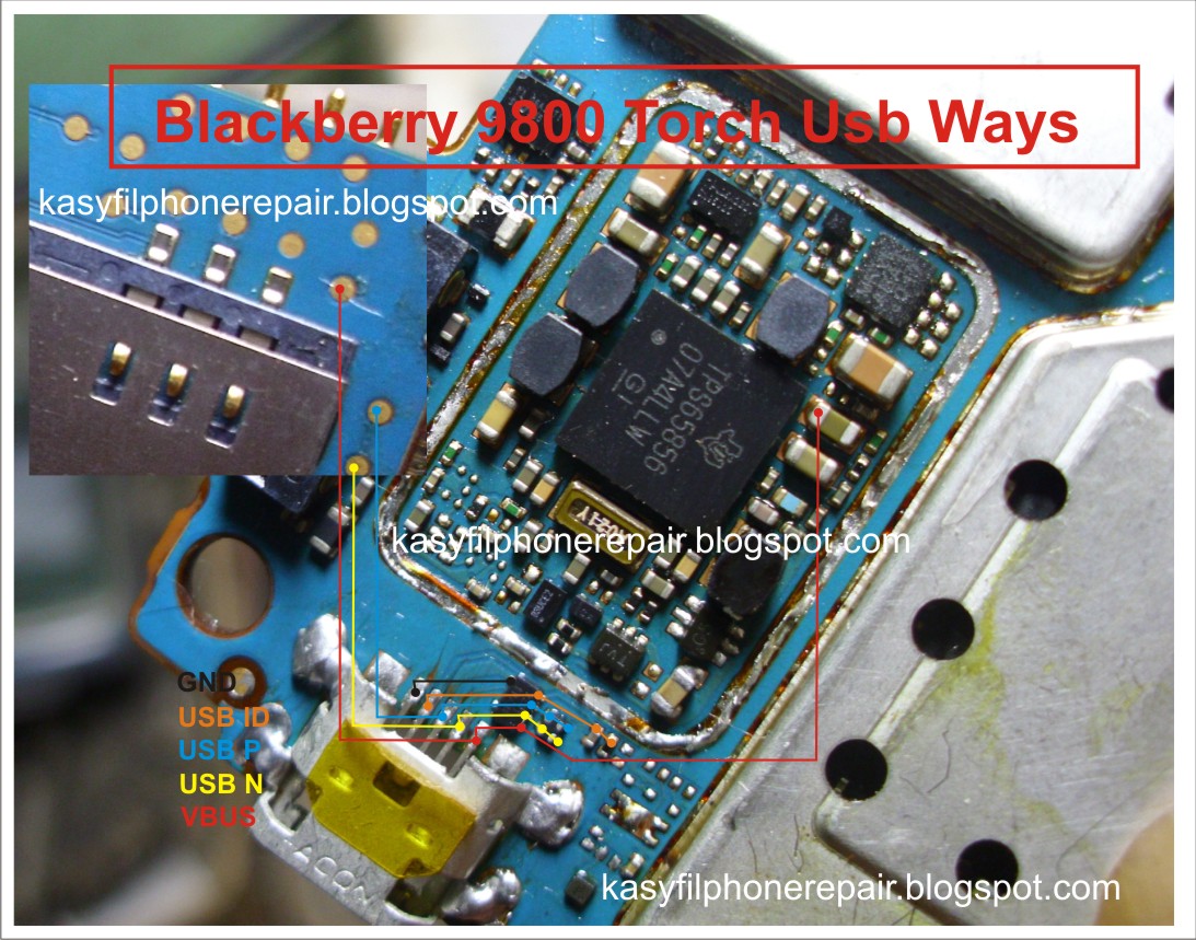 BLACKBERRY 9800 TORCH USB WAYS - KOMUNICACELL