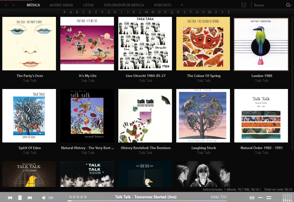 DISCOGRAFIA TALK TALK