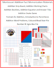 "Making Montessori Ours": Addition Strip Board, Montessori Addition ...