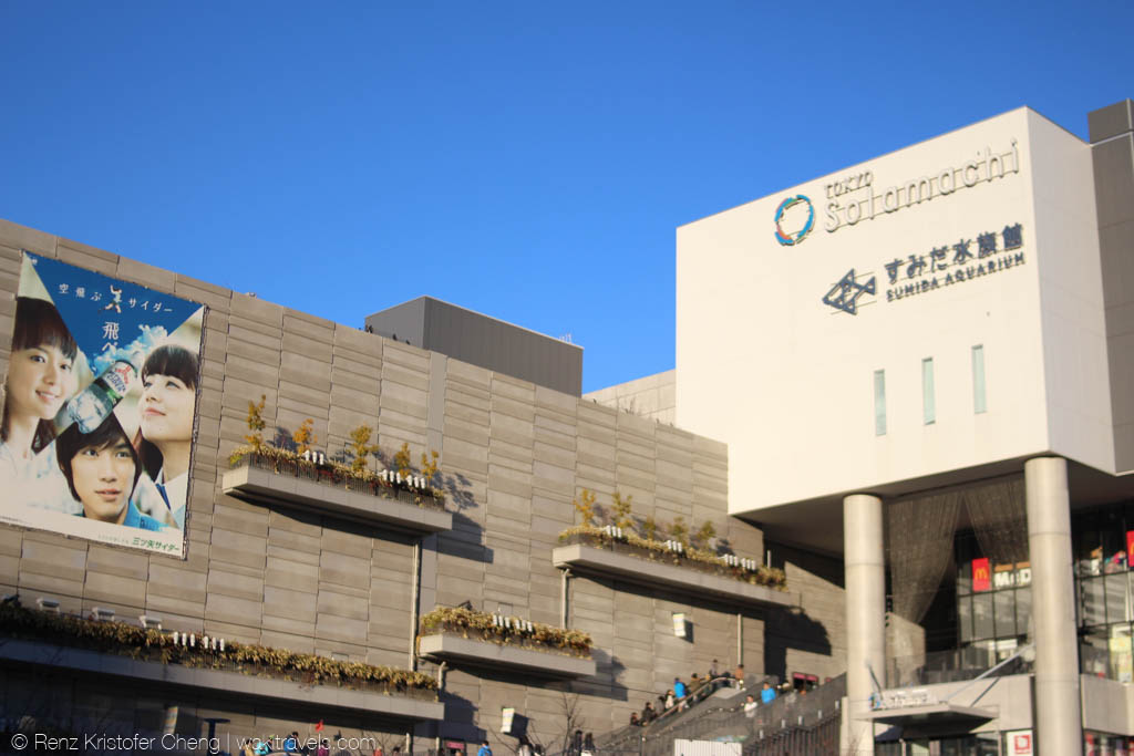 Touring the Tokyo Skytree - Temple, Ice Skating and City Lights ...
