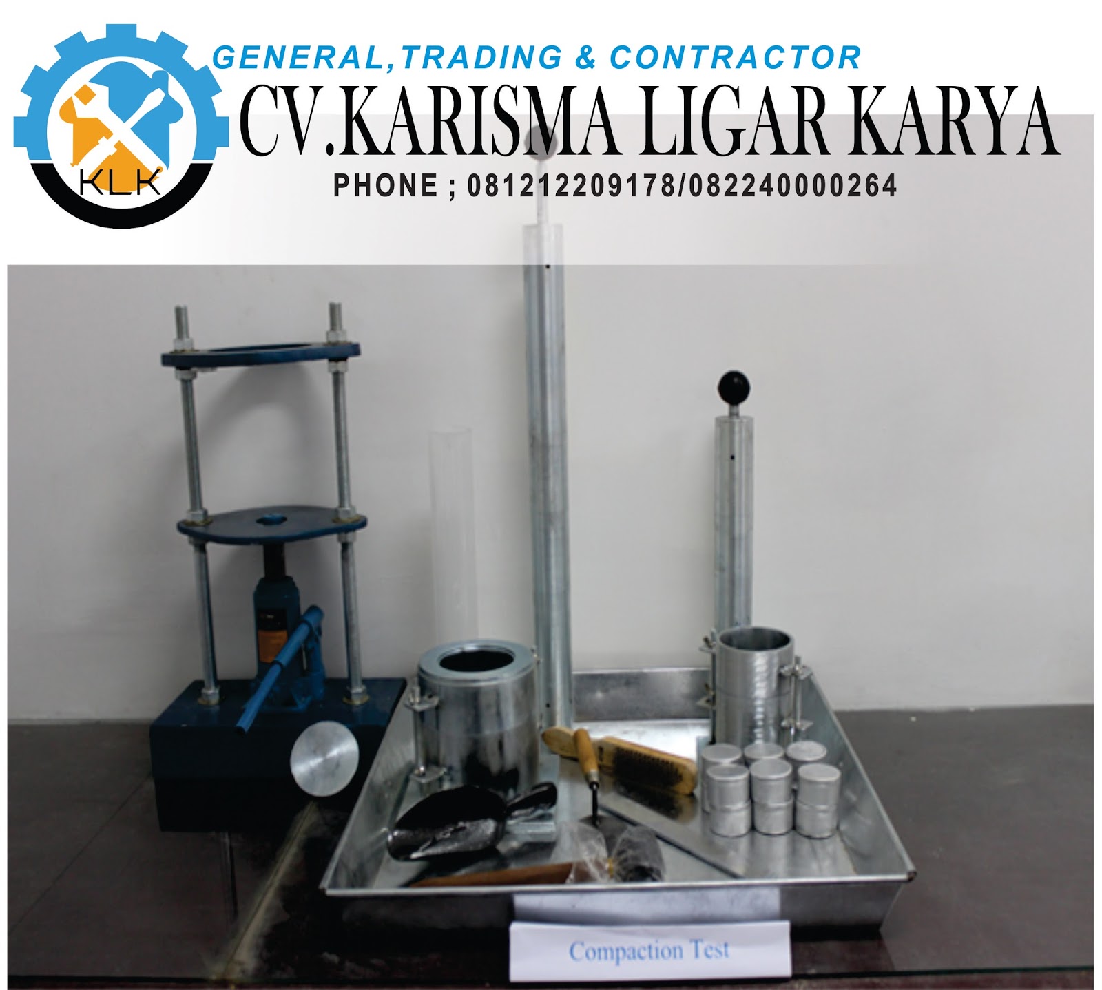 Jual Compaction Test Set Jual Compaction Test Set