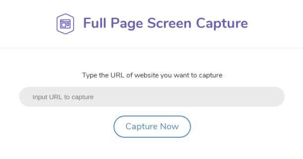 Full Page Screen Capture - Captura la página completa de una URL ...
