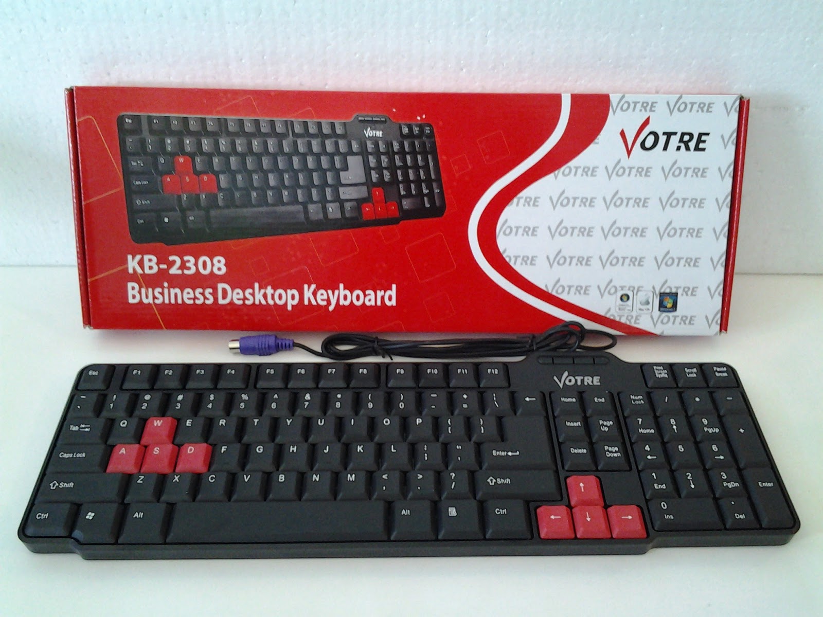 Angel Aksesoris Komputer: Keyboard Murah / Keyboard USB VOTRE