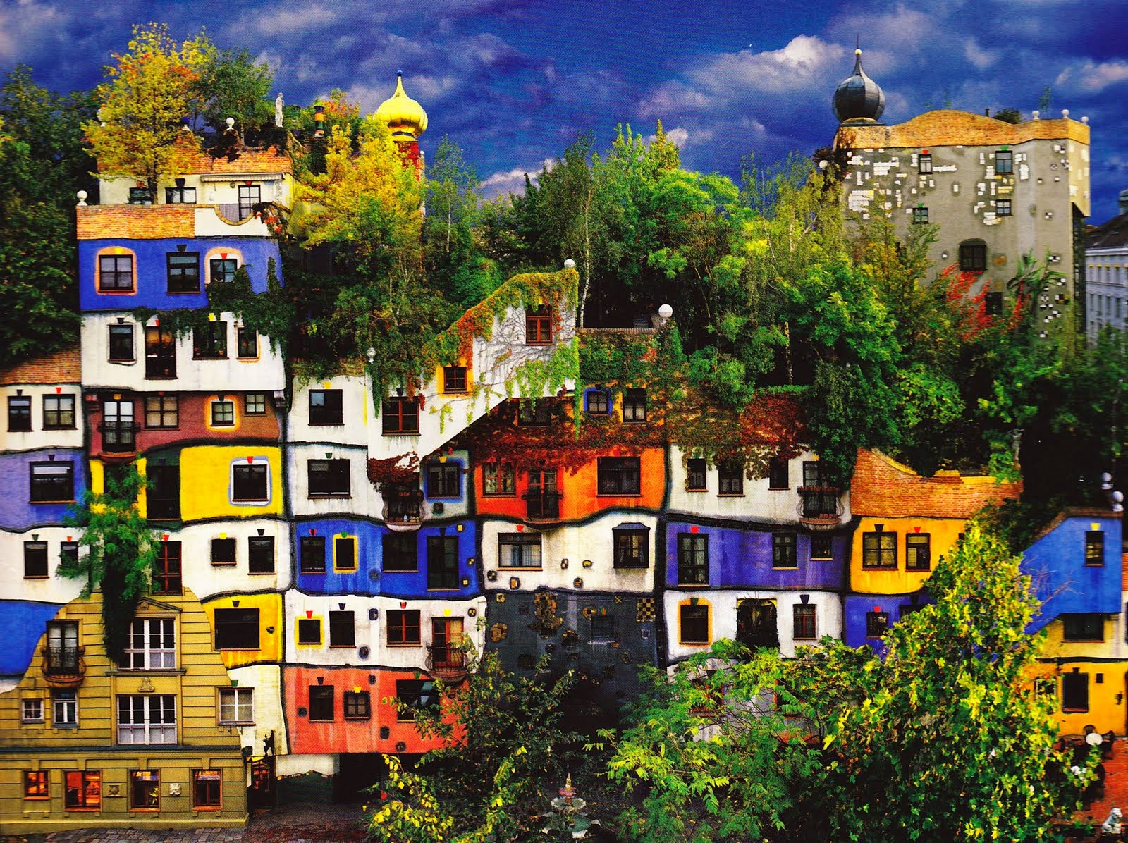 L-el-M: Hundertwasser (2) «Ton droit à la fenêtre – Ton devoir d’arbre