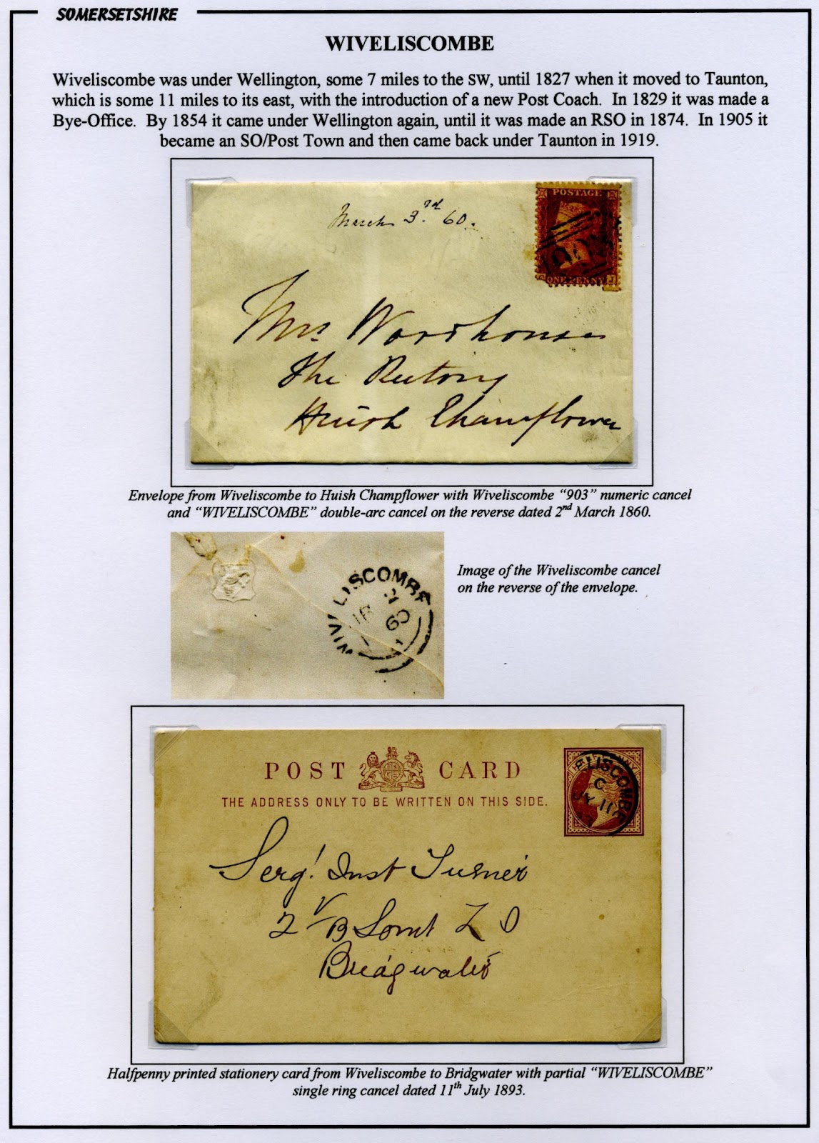 Somerset (& Bristol) Postal History: May 2013