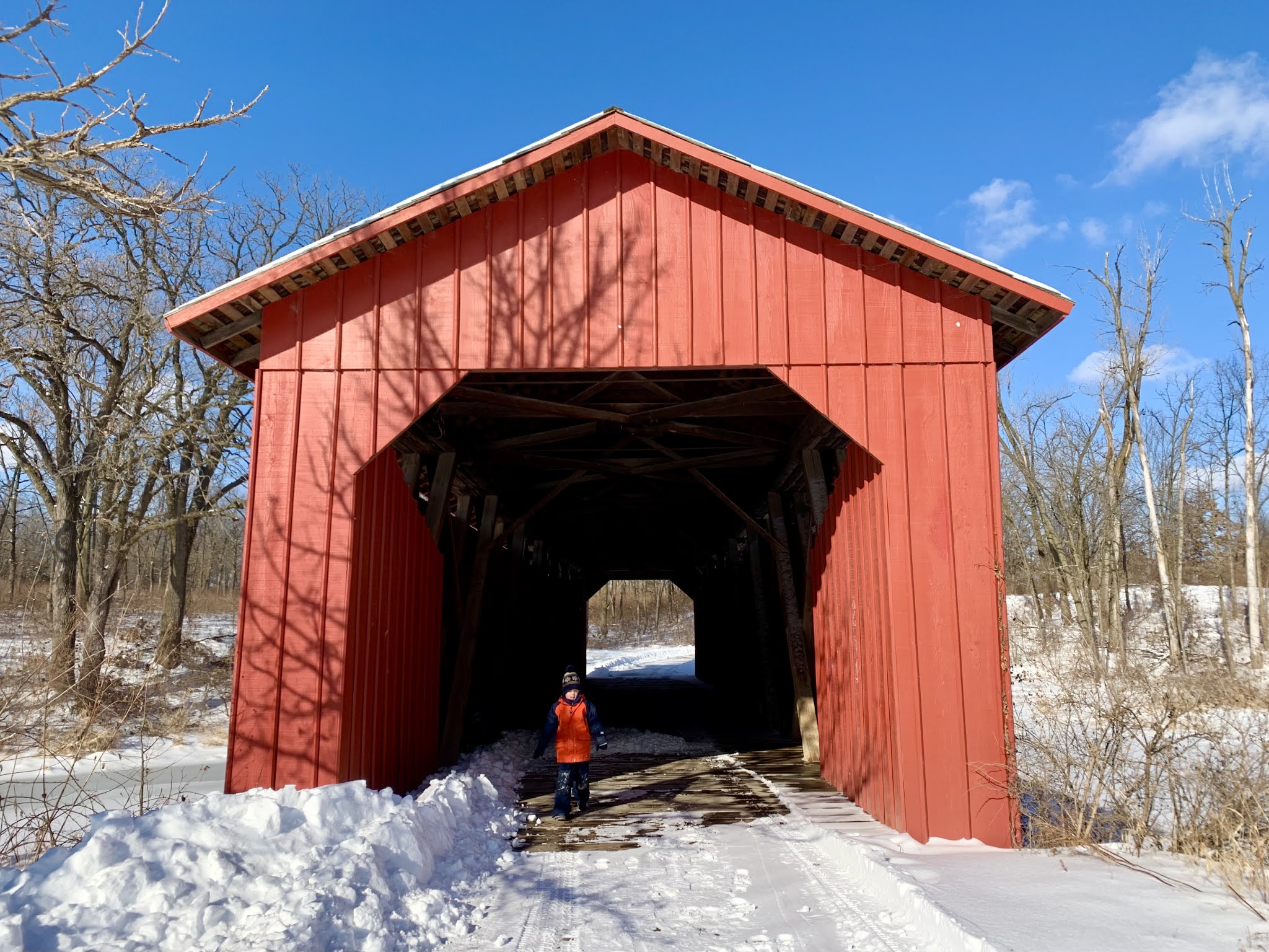 Des Moines: Owen's Covered Bridge at Easter Lake Park