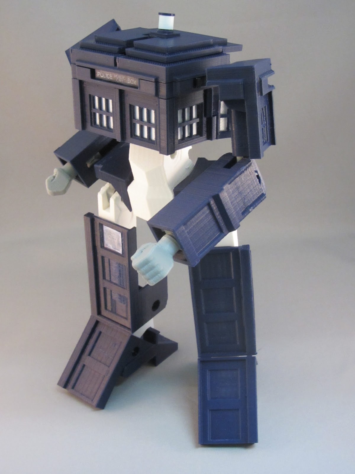 Drew's Robots: Transforming Tardis: Many more photos