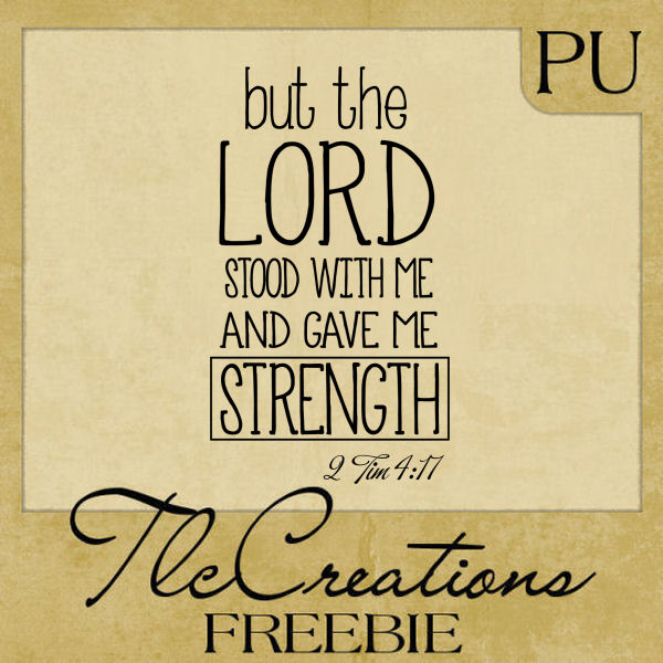 Create with TLC: Freebie Word Art....Sunday Scripture...