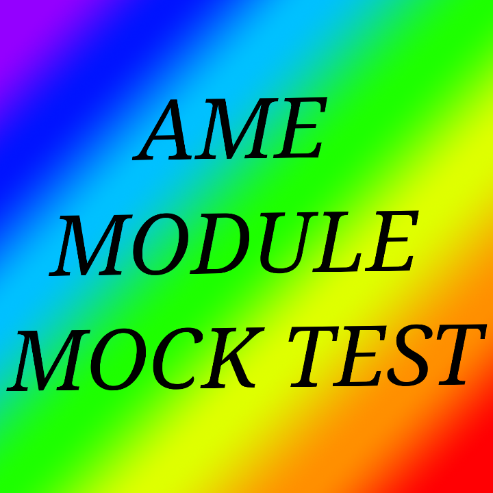 AME Module 8 Mock Test 3 ame-module-8-mock-test-3