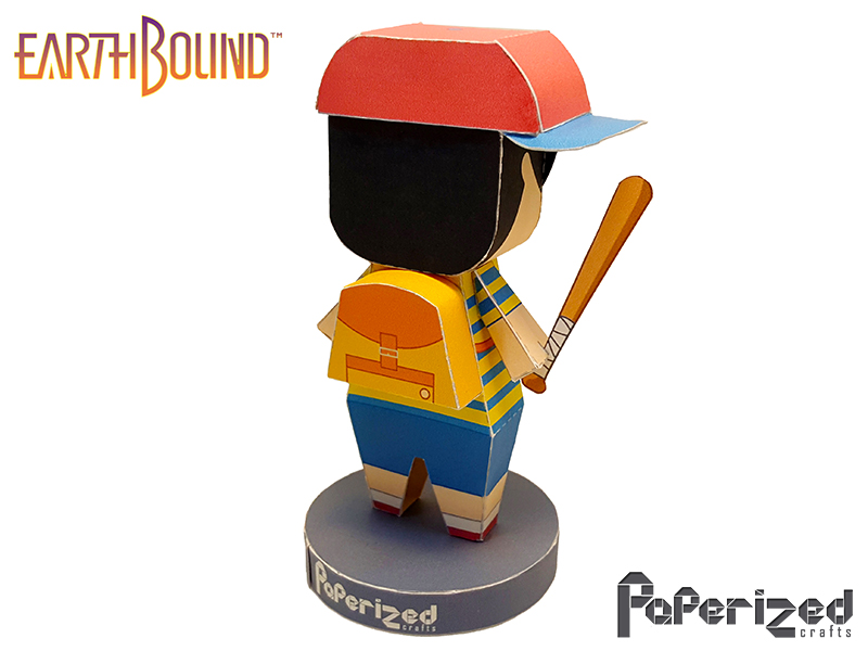 EarthBound: Ness Paperized | Paperized Crafts