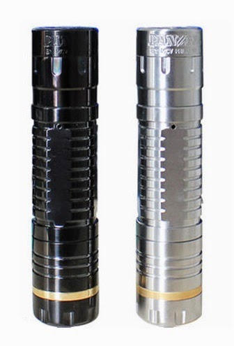 VapeTrinity: PANZER STAINLESS AND BLACK MECH MOD