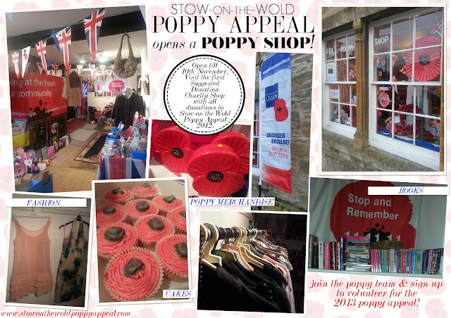 The First Suggested Donation Poppy Shop in Stow - Stow on the Wold ...