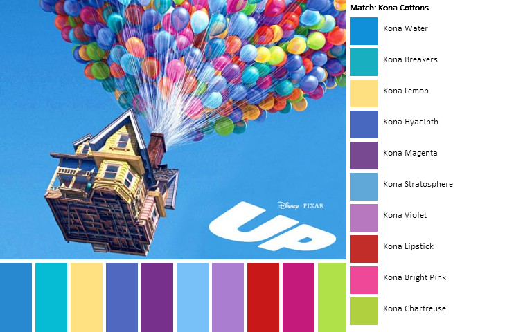 Porch Swing Quilts: Color Mondays: Episode Disney