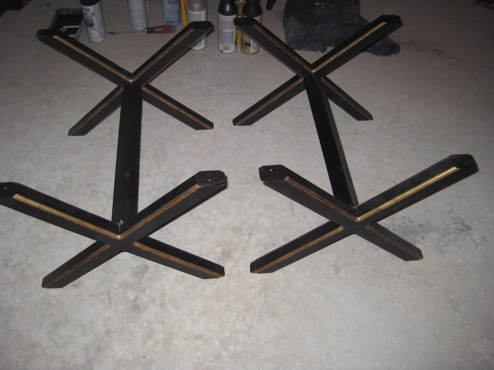 All Things Beautiful : DIY Upholstered X-leg Benches