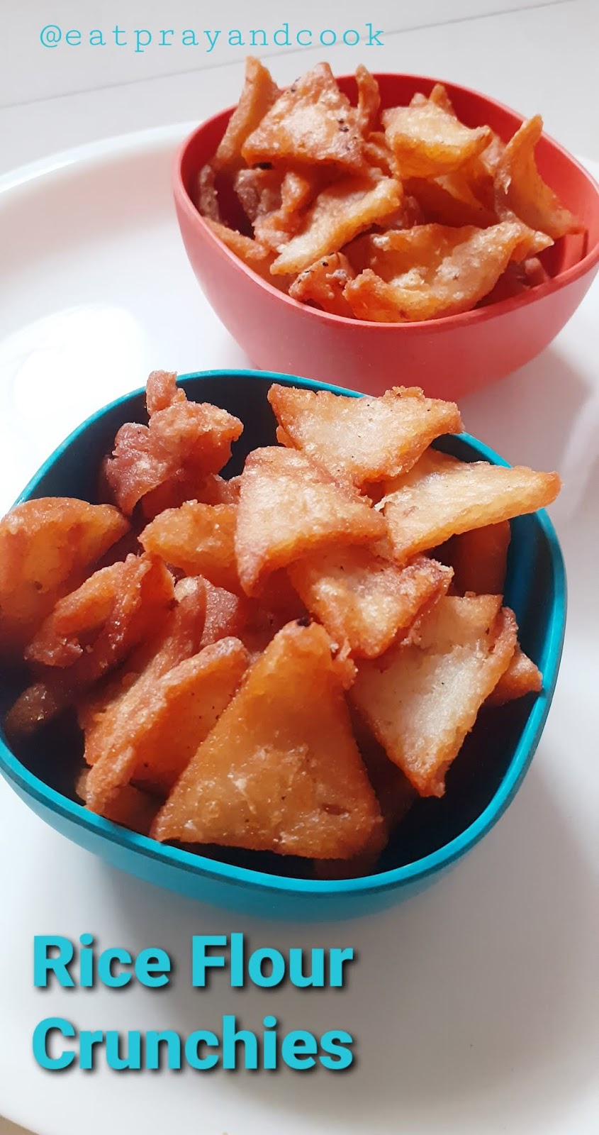 Eat Pray and Cook: Flavoured Rice-Flour Crunchies - Evening snack or ...