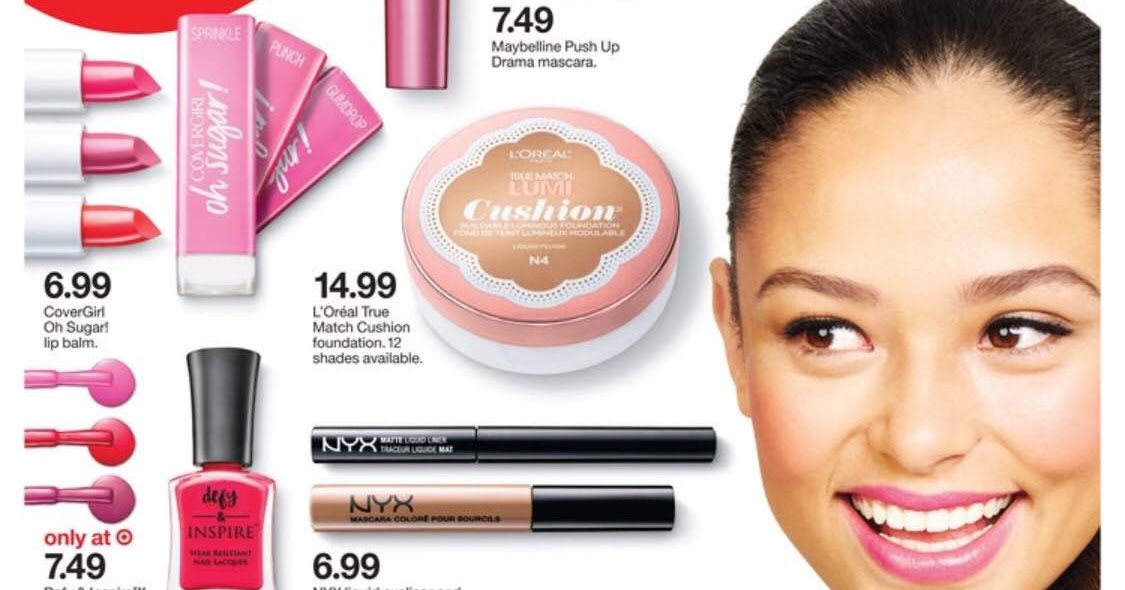 Swatch That: Target Beauty Deals Valid from February 21 to 27, 2016