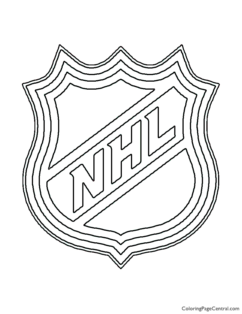 Nhl Coloring Pages ~ Coloring Pages