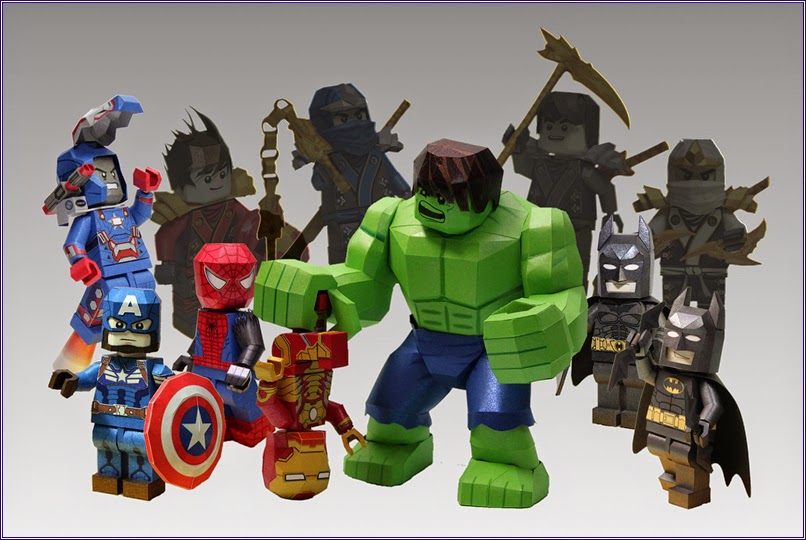 YOBEE S LEGO MINI FIGURE PAPER CRAFT Download Line up Of Lego Paper yobee-s-lego-mini-figure-paper-craft-download-line-up-of-lego-paper