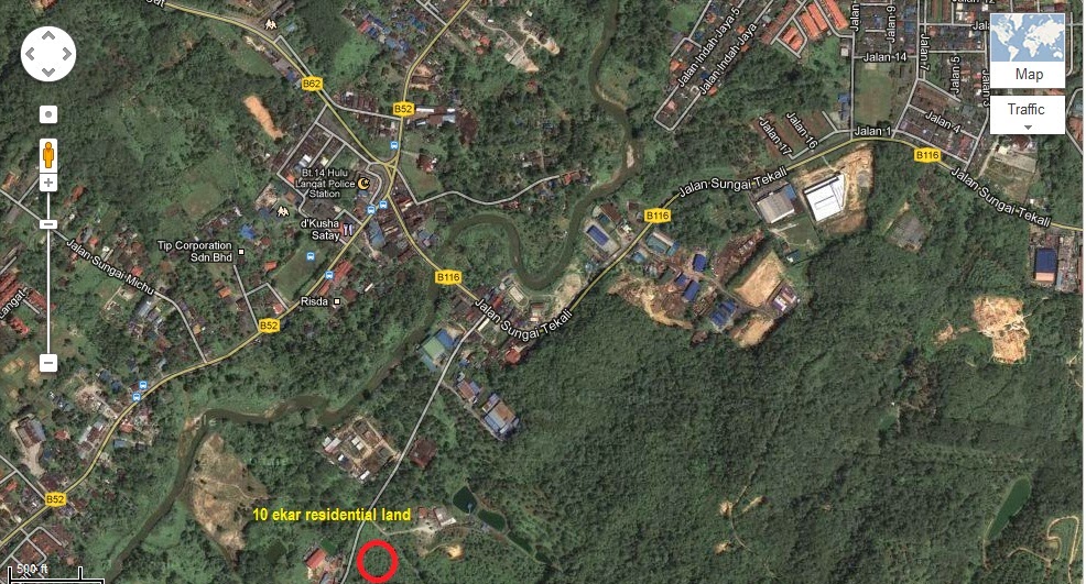 ZAM HARTANAH PROPERTY 2U: Tanah 10ekar status bangunan Batu 14, Hulu Langat