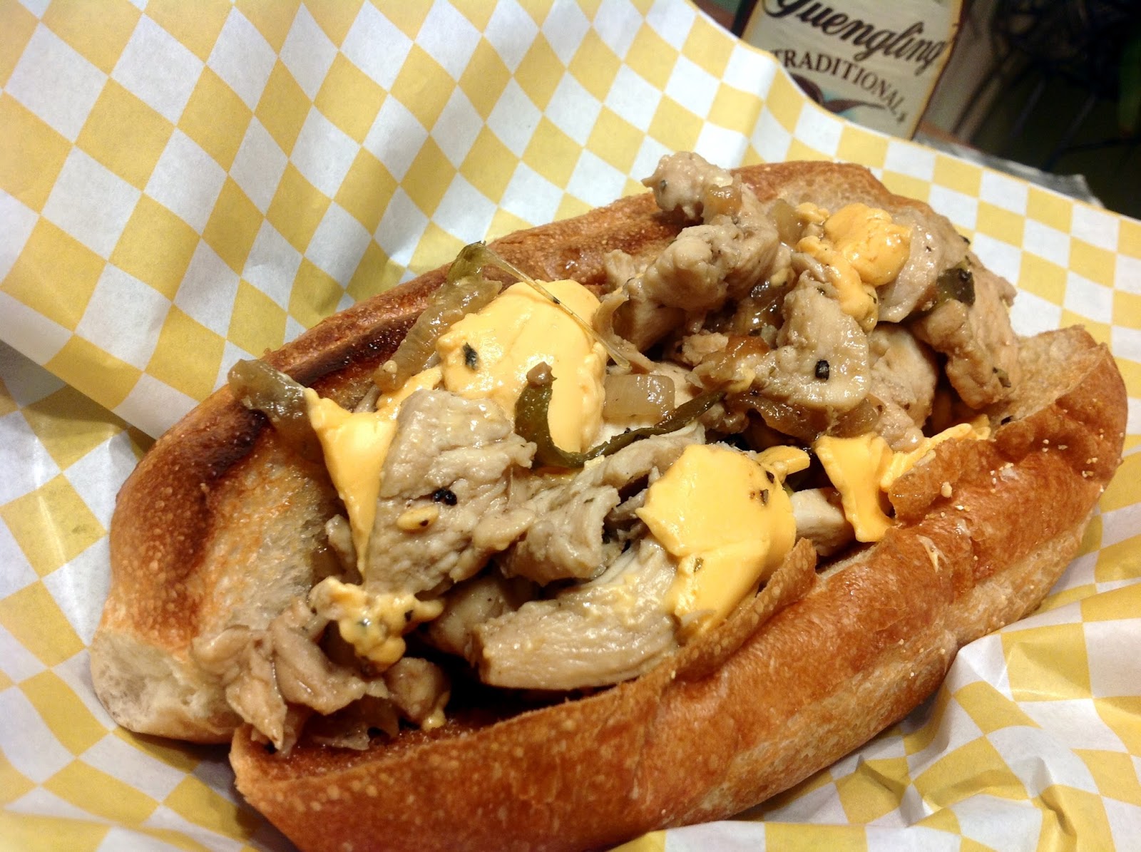 the dog mom: chicken philly sandwiches