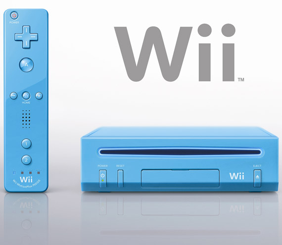 Power Behind the Throne: Nintendo Wii New Blue Console