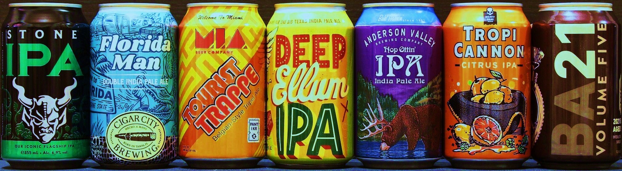 Burk-Bloggen: Stone IPA & Cigar City Brewing Florida Man & MIA TOURIST ...