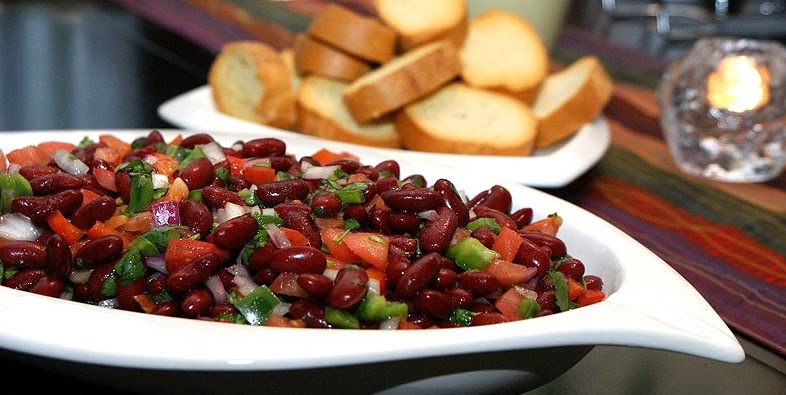 Red Bean Salad Recipe Healthy and Tasty | All About Recipies And ...