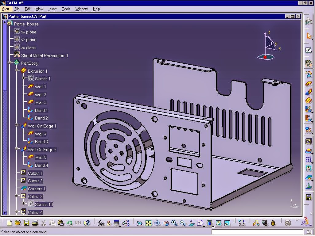 Catia Sheet Metal - CÂU LẠC BỘ CATIA