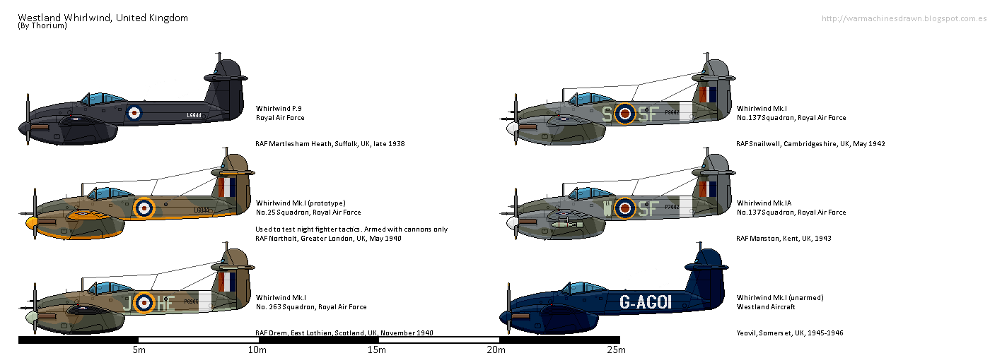 War Machines Drawn: Westland Whirlwind, part one