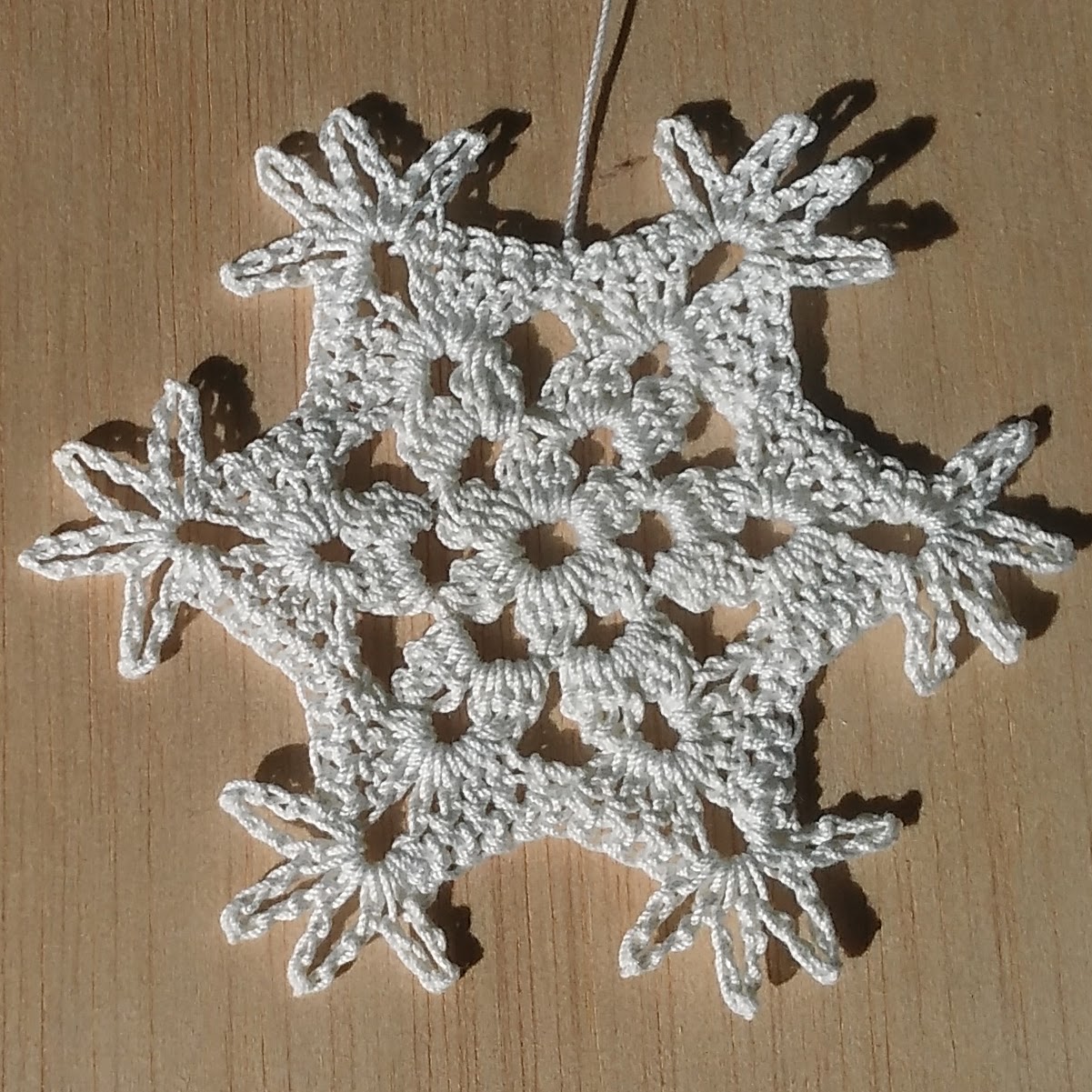 Crochet and Knitting: Snowflake Nº2