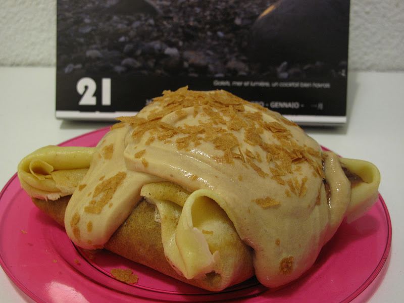 Gourmandises HomeCooked: Dessert:Crêpes truffon au chocolat noir, glace ...