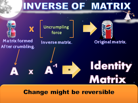 VISUALIZING MATHS & PHYSICS : INVERSE OF A MATRIX WITH APPLICATION AND ...