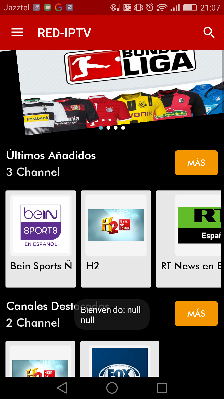 Red IPTV V2: TV de pago totalmente gratis con mejor servidor