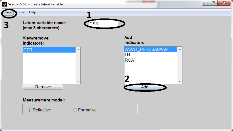 Cara Menggunakan WarpPLS