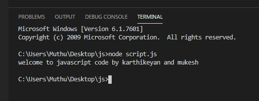 Programming With Karthikeyan: Javascript tutorial-part 1.