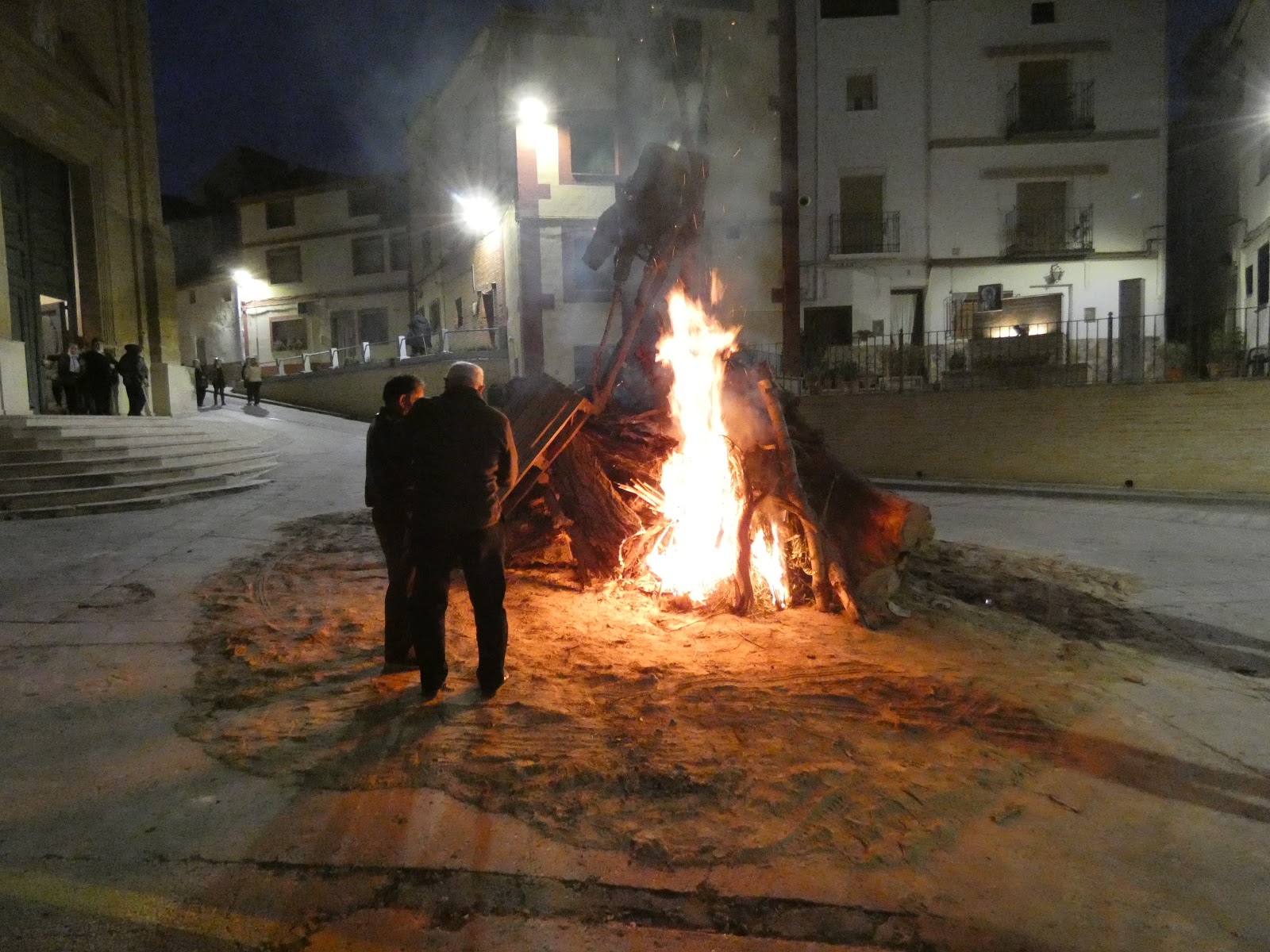 Valdecara: La hoguera de San Antón