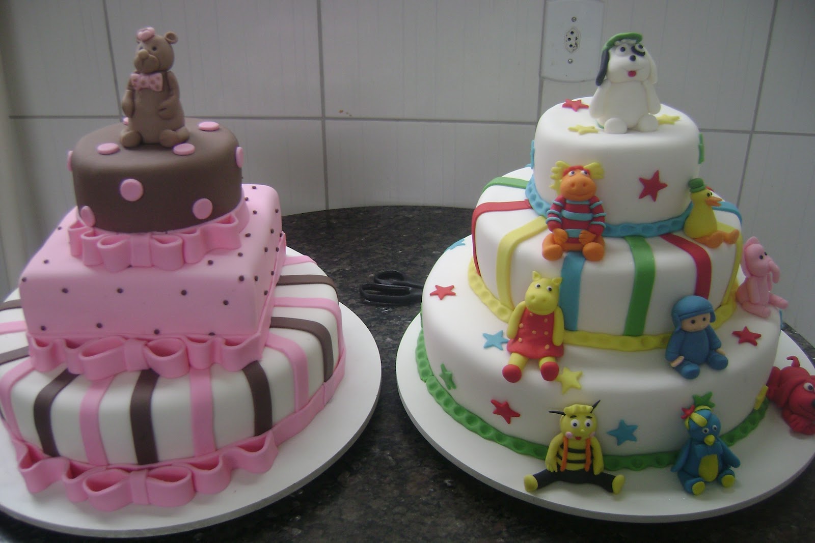 Flavia **Bolos** decorados: bolo discovery kids