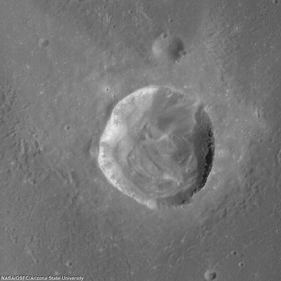 Lunar Pioneer: LROC: Pytheas