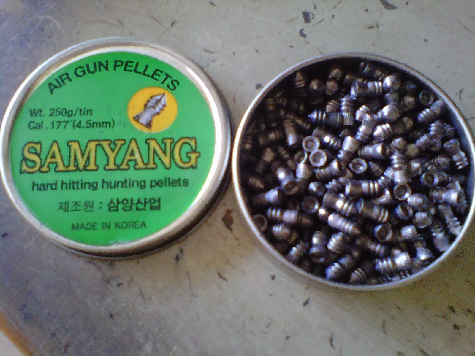 GUNS AND HOBBIES: PELURU SENAPAN ANGIN 4,5 MM