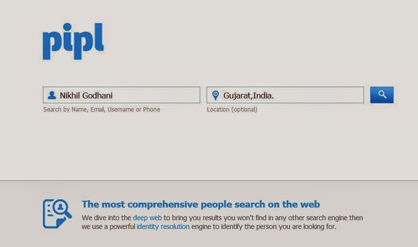 Pipl : A Search Engine That Find People And Their Information. ~ Cyber ...