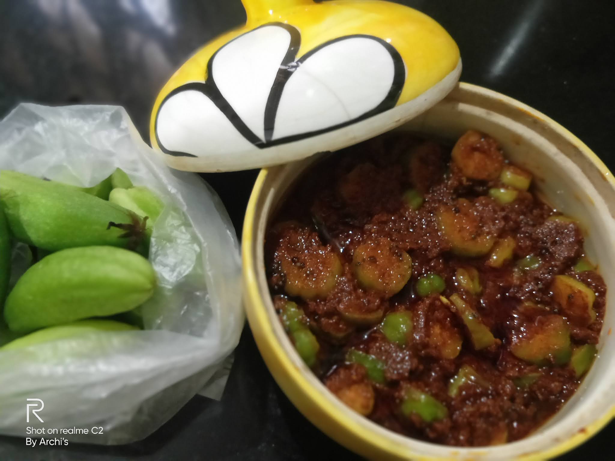 Bimla lonche (Bilimbi pickle)