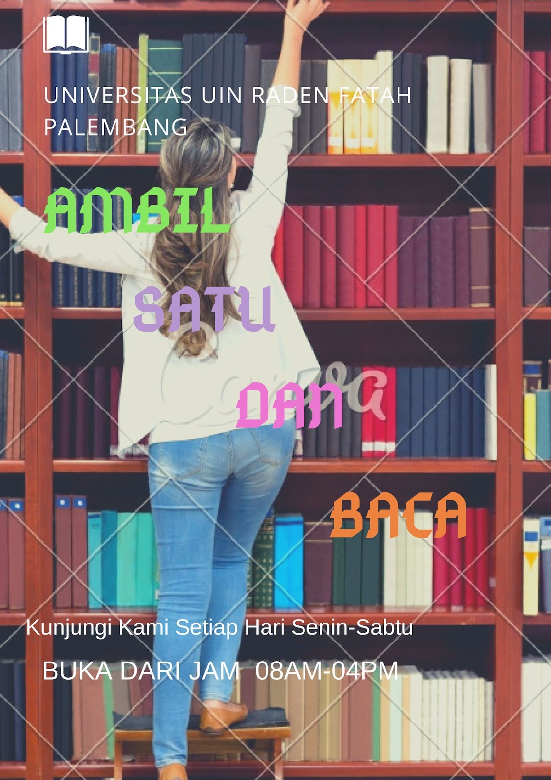 Poster dan Leaflet Perpustakaan