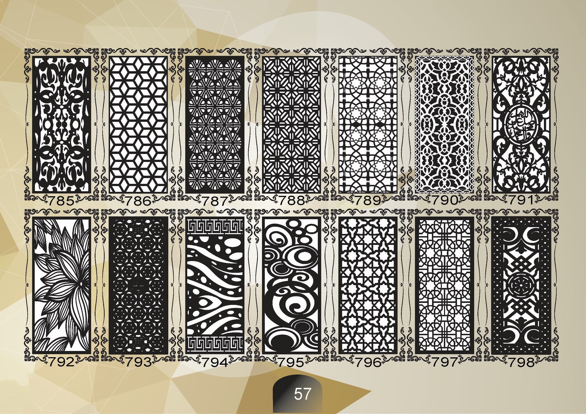 DOWNLOAD DXF FILE & KATALOG MOTIF CUTTING CNC LASER ROUTER 2021 ...