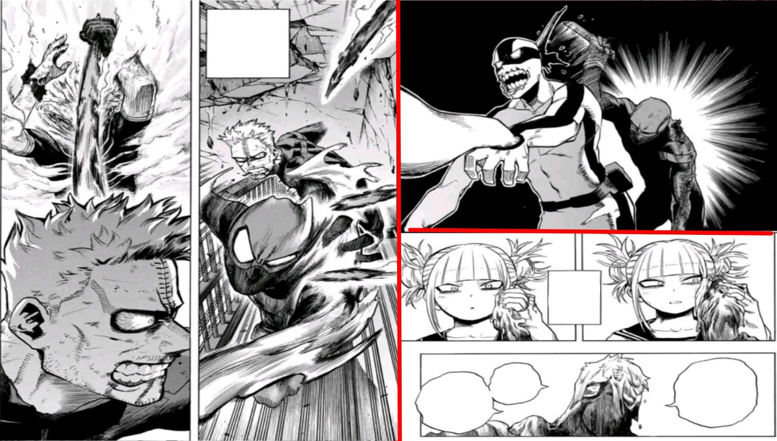 major Death in leage of villain-my hero Academia war arc (death of Twice)