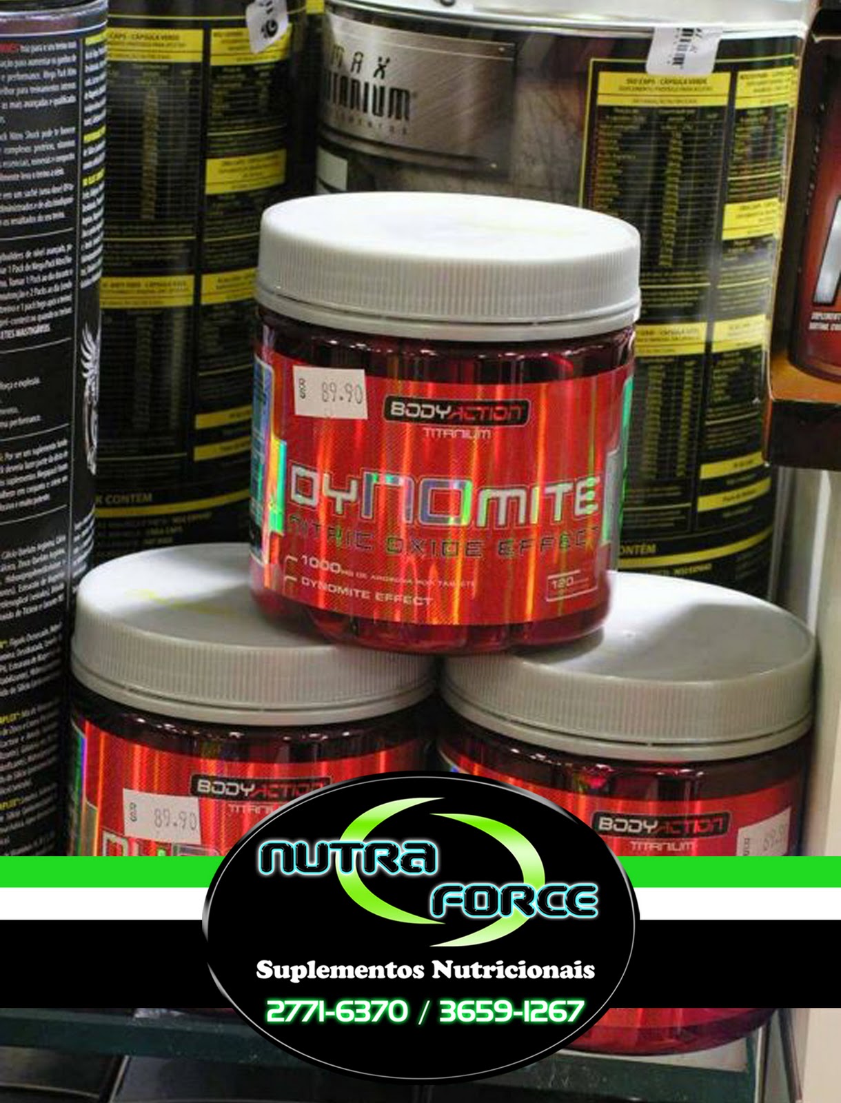 Pré Treino | Nutra Force - Suplementos Nutricionais