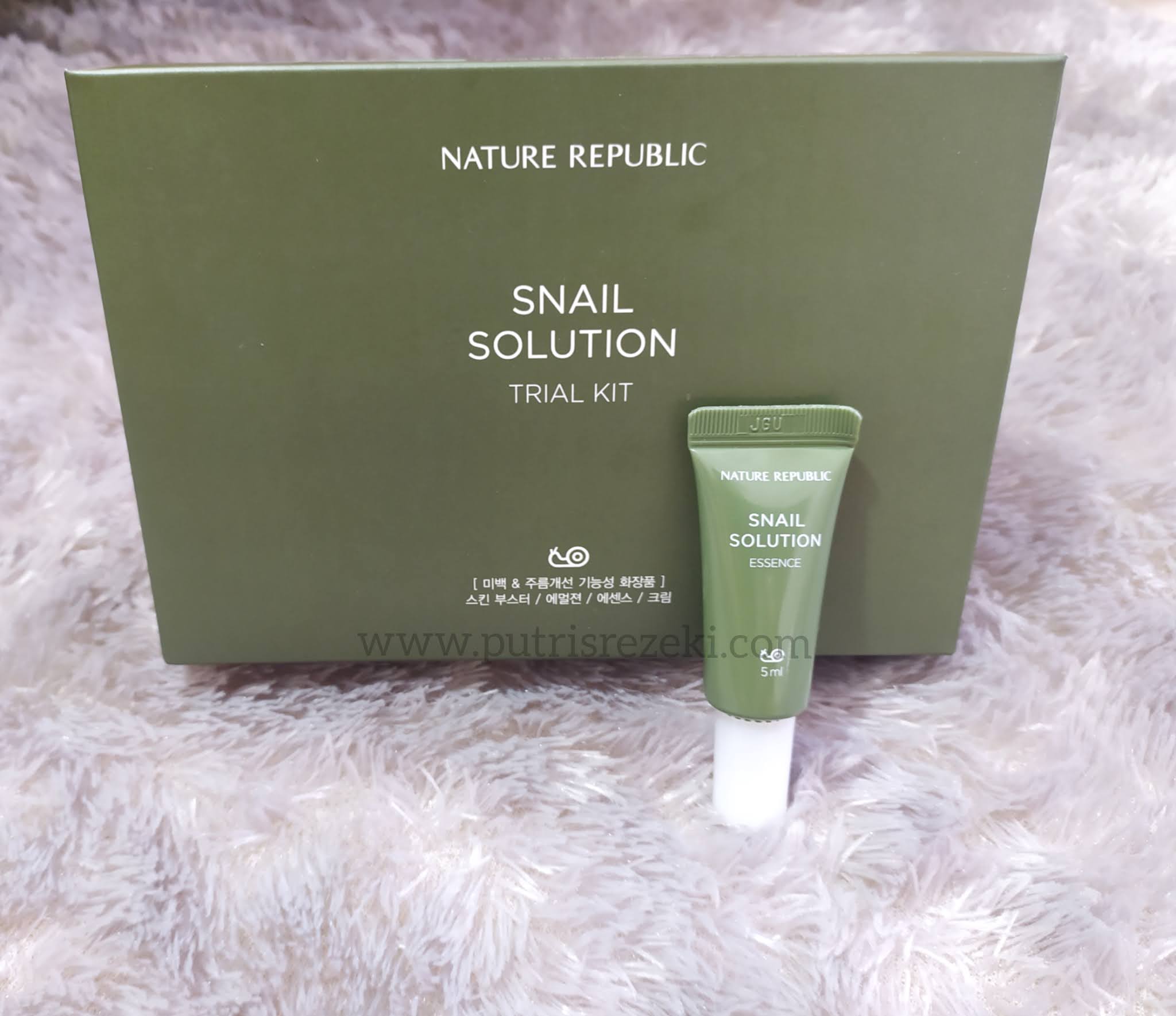 MANFAAT NATURE REPUBLIC SNAIL SOLUTION [ REVIEW TRIAL KIT ...