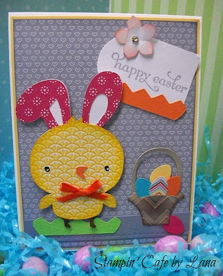 Stampin' Cafe by Lana: Bunny Chick Card